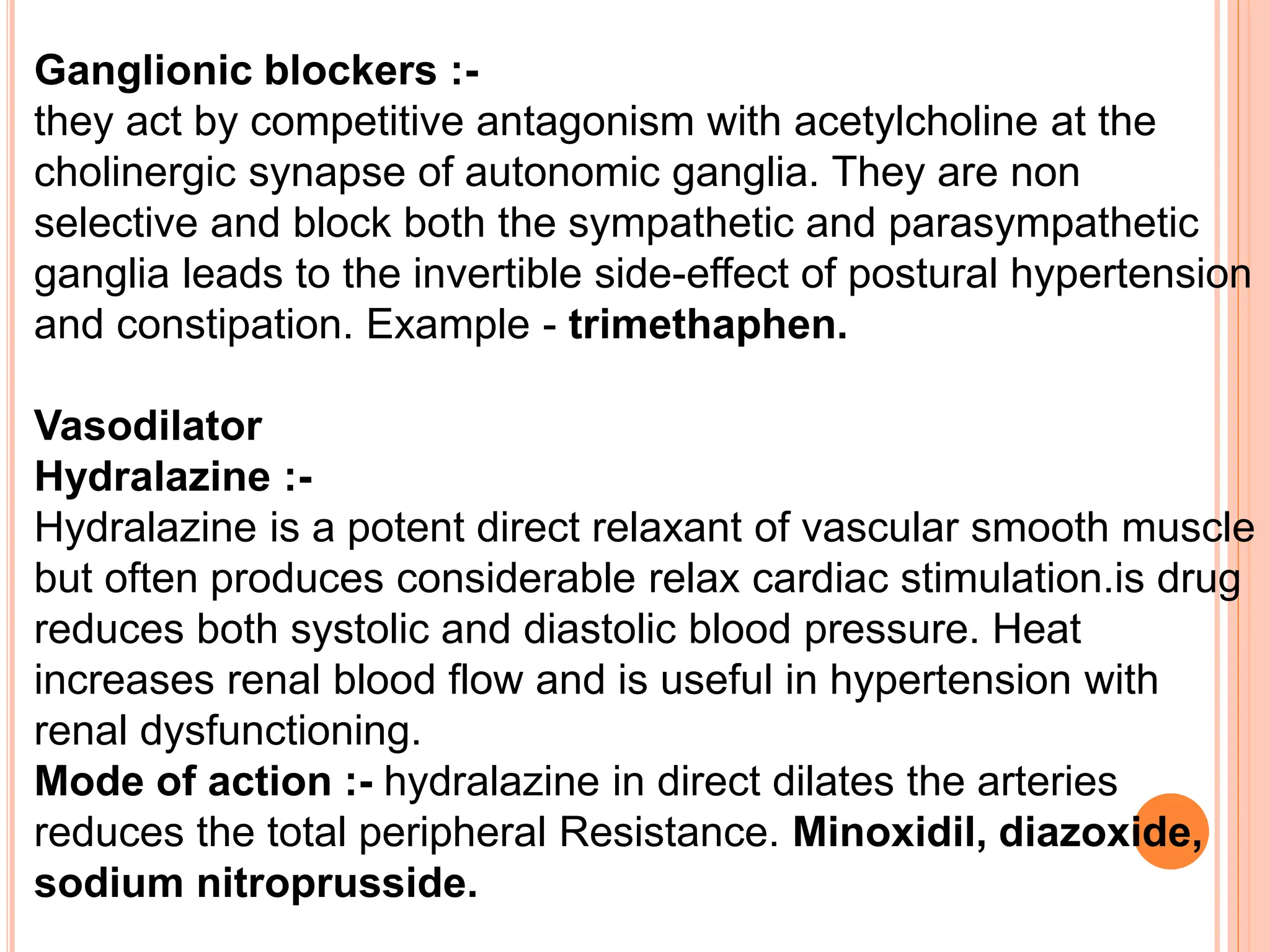 Classification of antihypertensive drugs, hypertension.pptx
