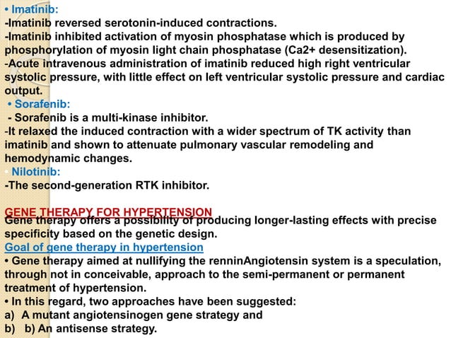 Hypertension drugs classification pharmaocology | PPTX | Heart and ...
