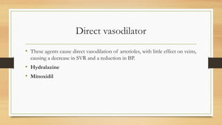 hypertension.pptx pharmacology nursing class | PPTX | Heart and ...