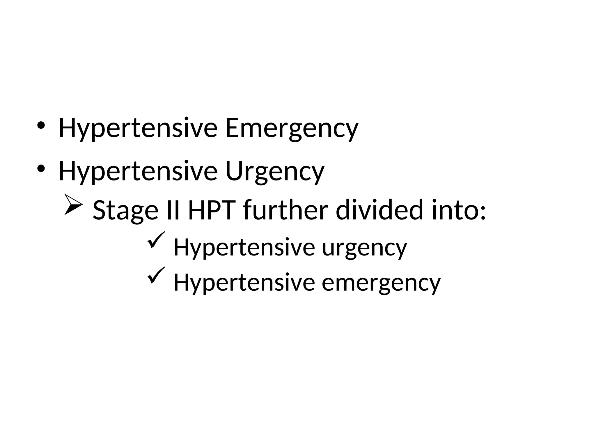 Hypertension is common medical emergency in the elderly | PPT