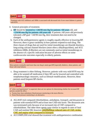 Hypertension HTN (cardiovascular system) | PDF