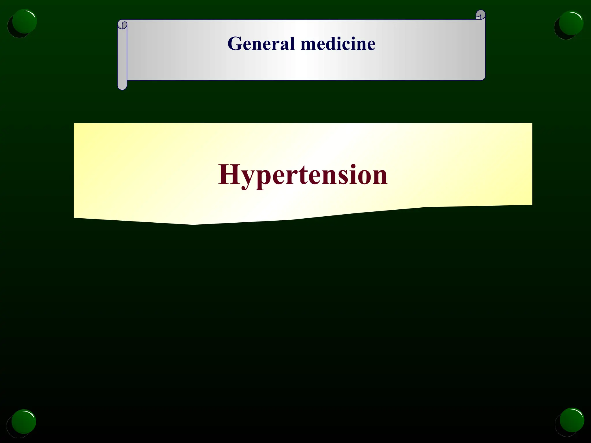 Hypertension.ppt , types- primary and secondary , management | PPT