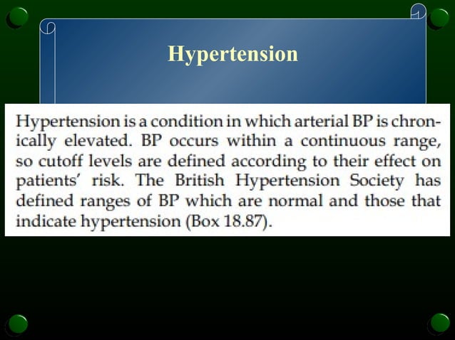 Hypertension.ppt , types- primary and secondary , management | PPT