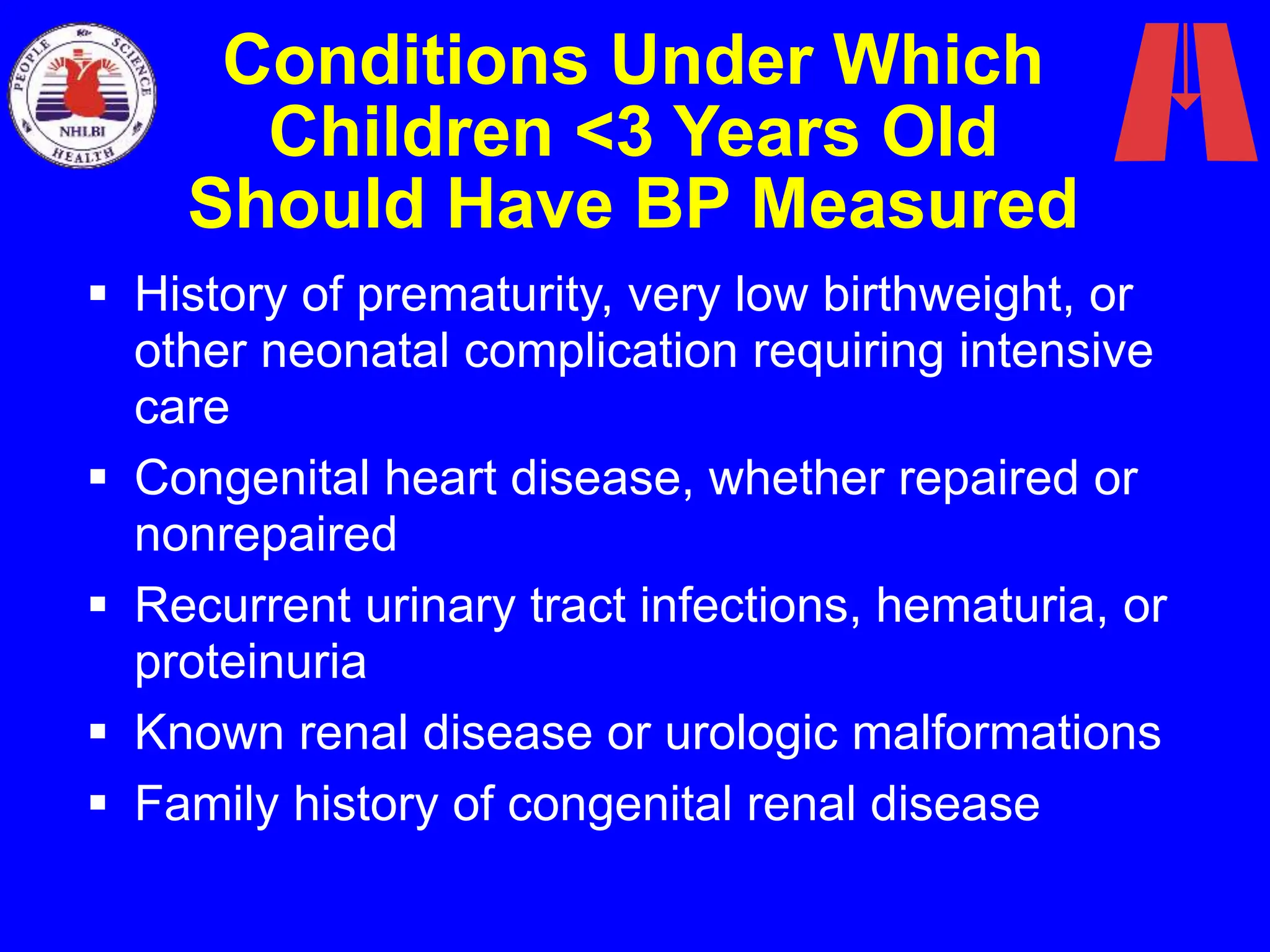 Hypertension in Children and Adolescents | PPT