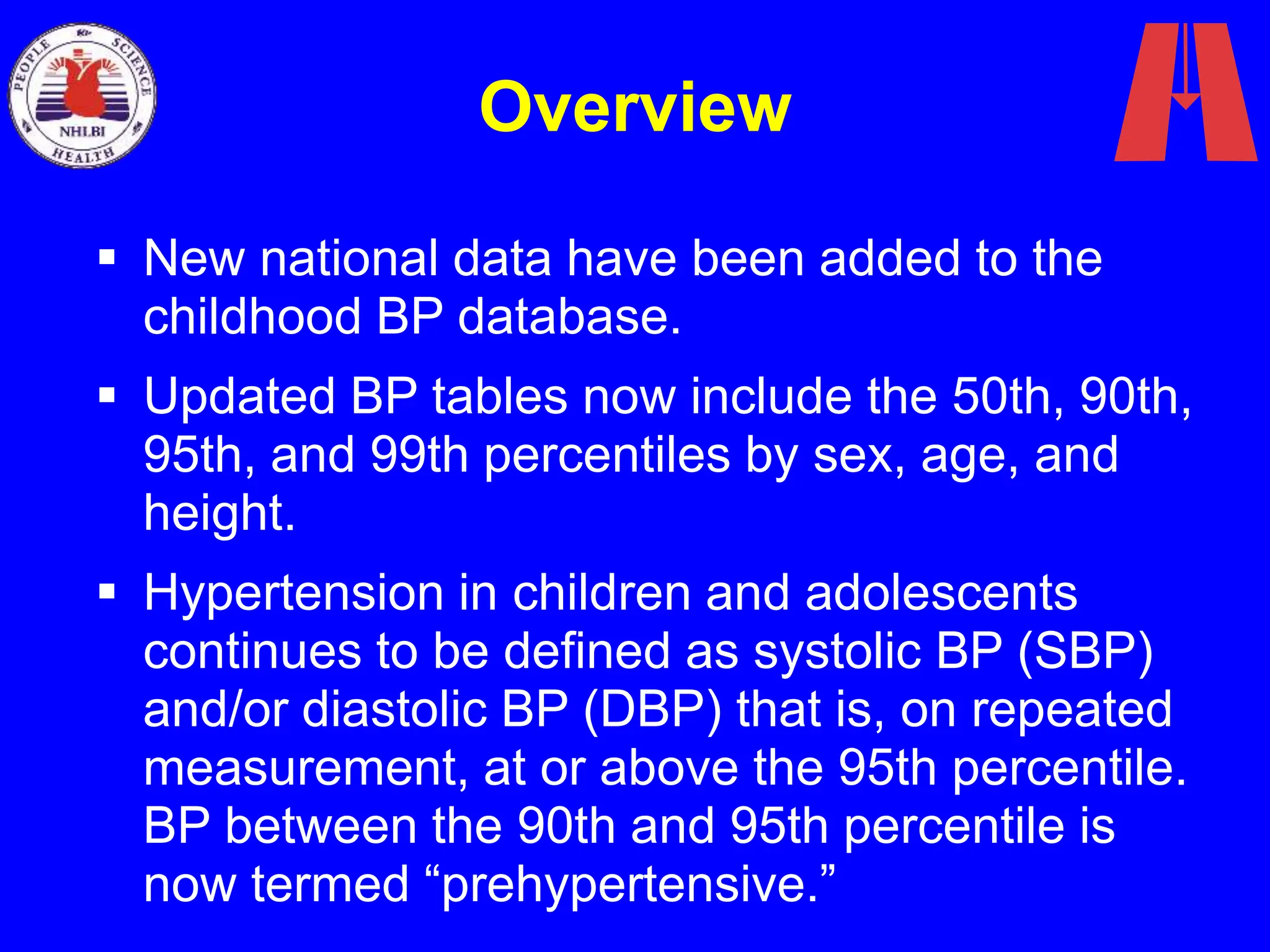 Hypertension in Children and Adolescents | PPT