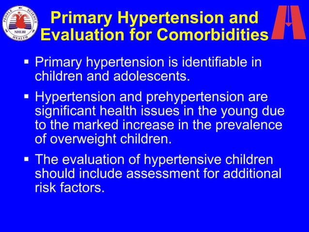 Hypertension in Children and Adolescents | PPT | Blood Disorders ...