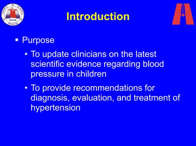Hypertension in Children and Adolescents | PPT | Blood Disorders ...