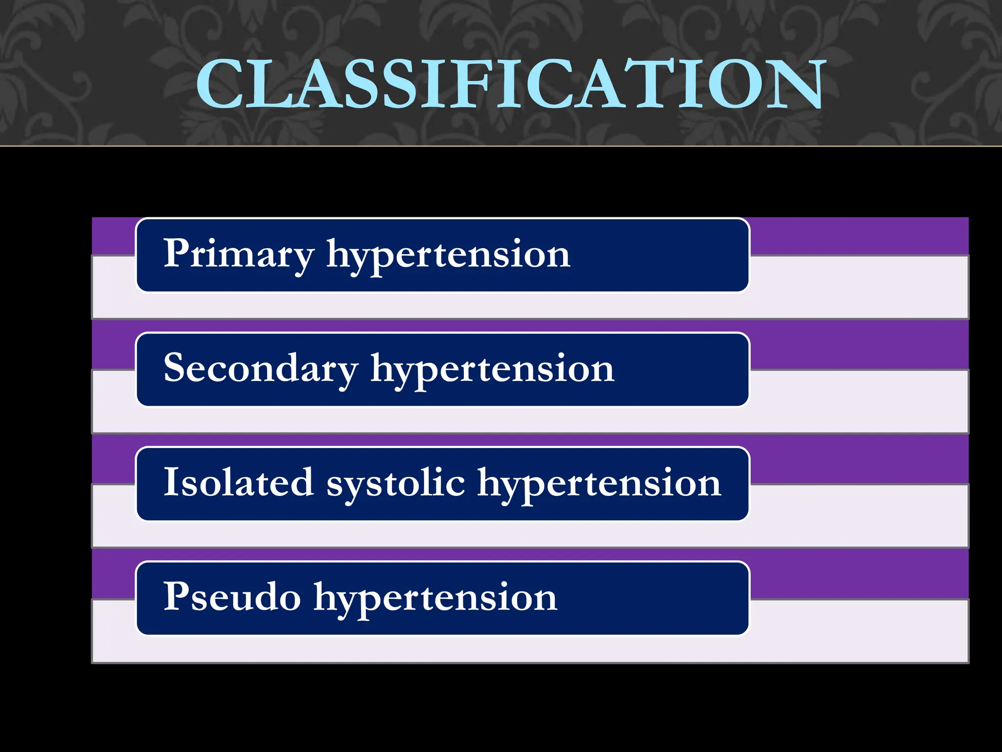 HYPERTENSION - SLIDE SHARE PRESENTATION. | PPTX