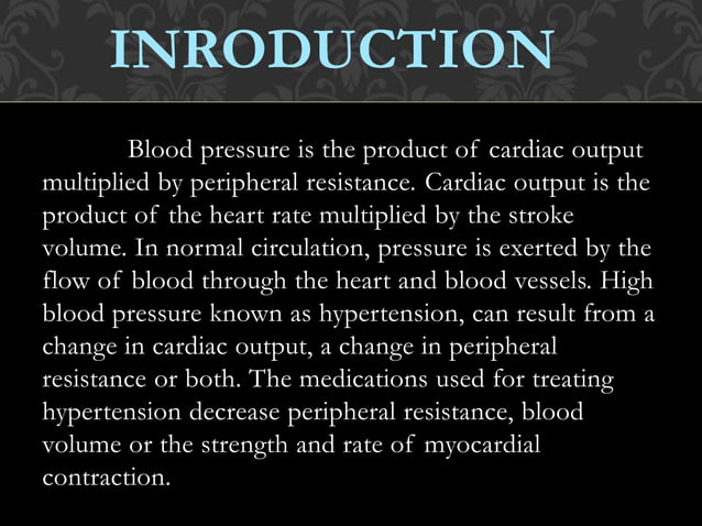 HYPERTENSION - SLIDE SHARE PRESENTATION. | PPT