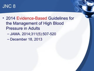 Hypertension guidelines | PPT