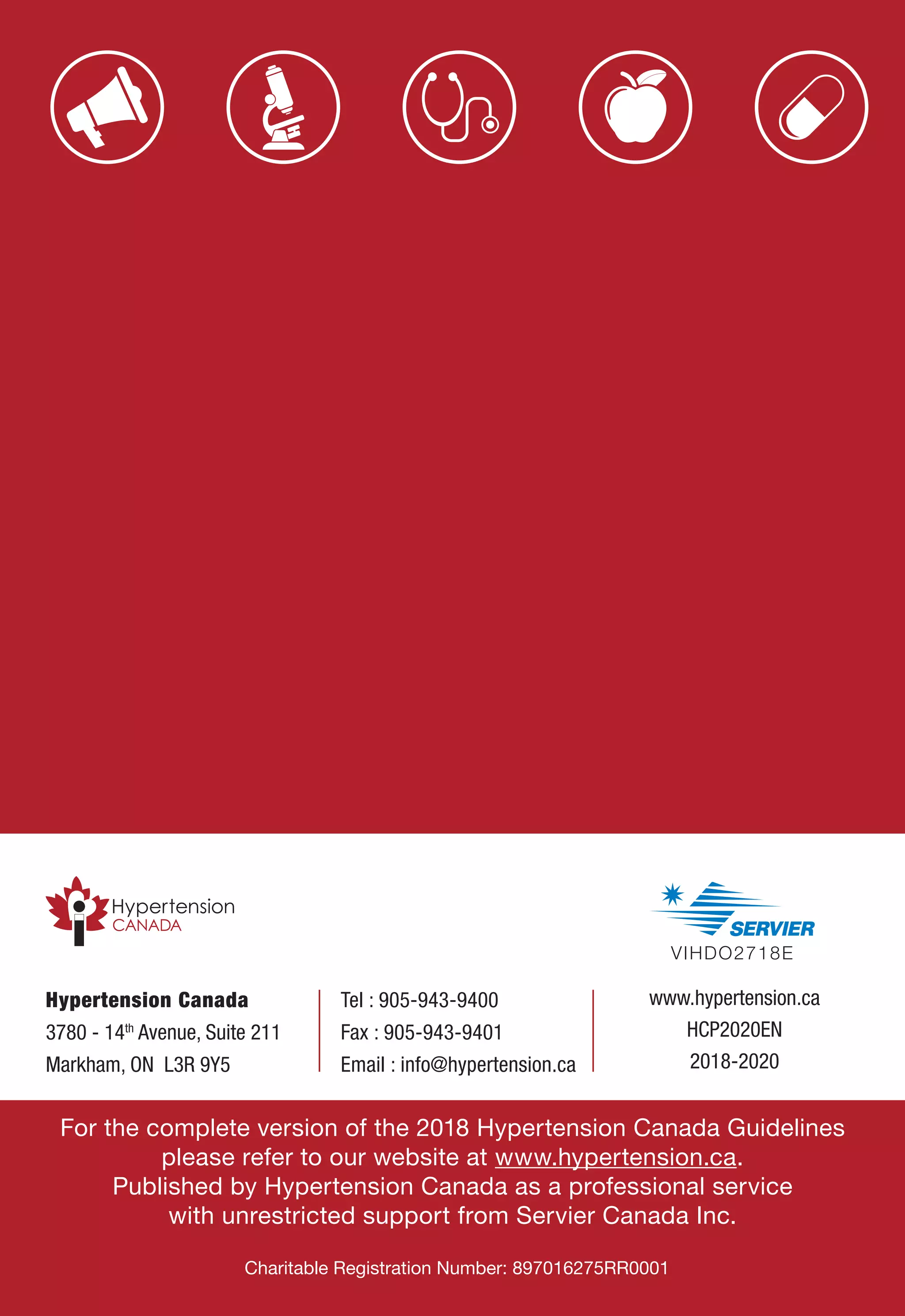 Hypertension Guide Lines for 2020 | PDF