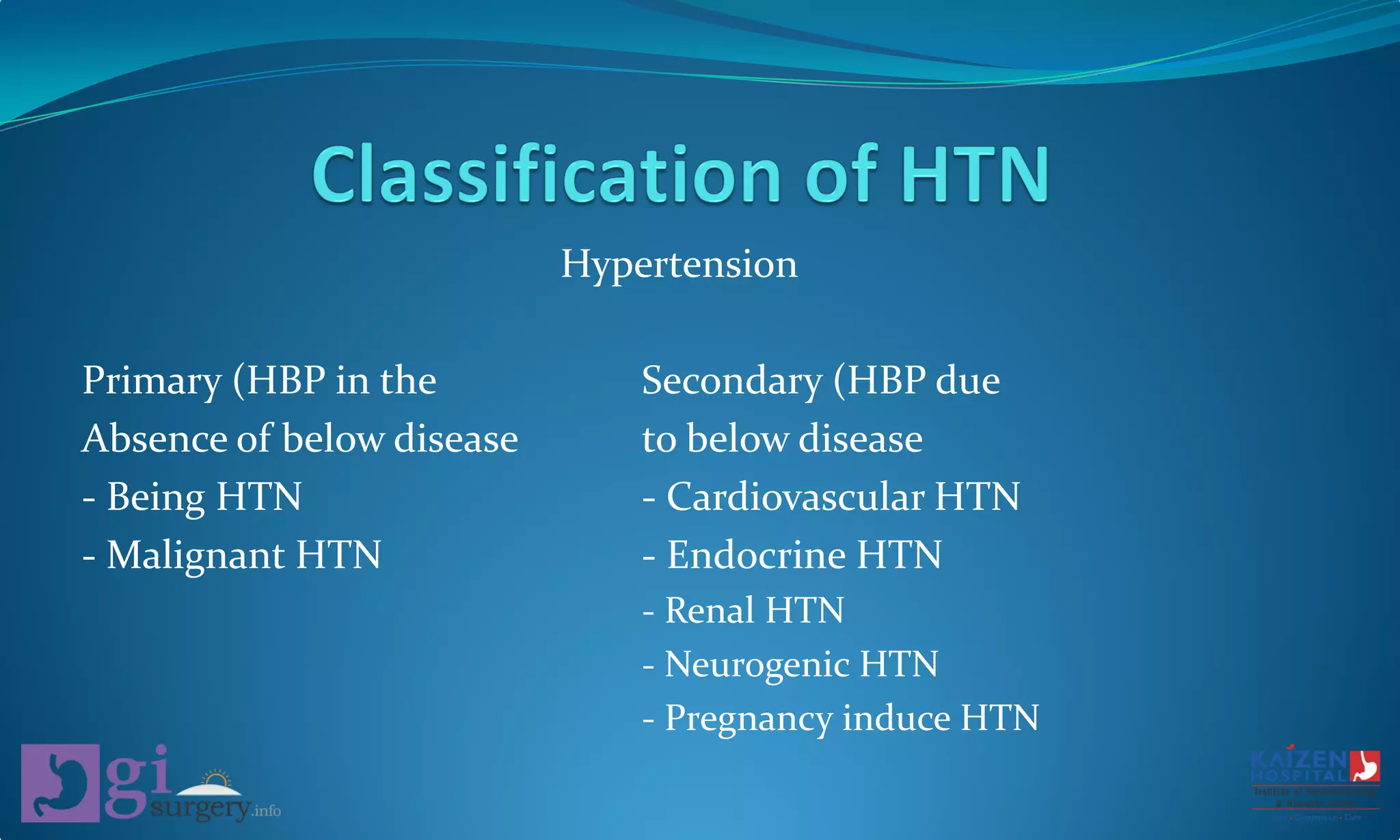 Hypertension - Classification of HTN | PDF | Heart and Cardiovascular ...