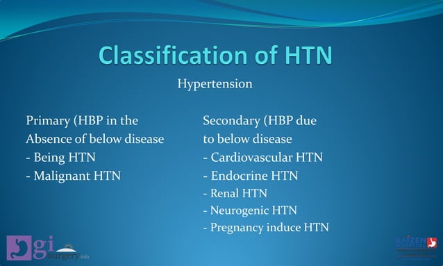 Hypertension - Classification of HTN | PDF | Heart and Cardiovascular ...
