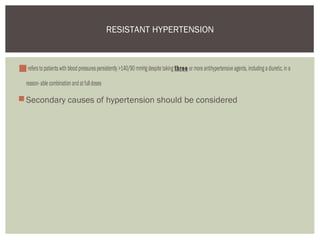 Hypertension according to harrison | PPT