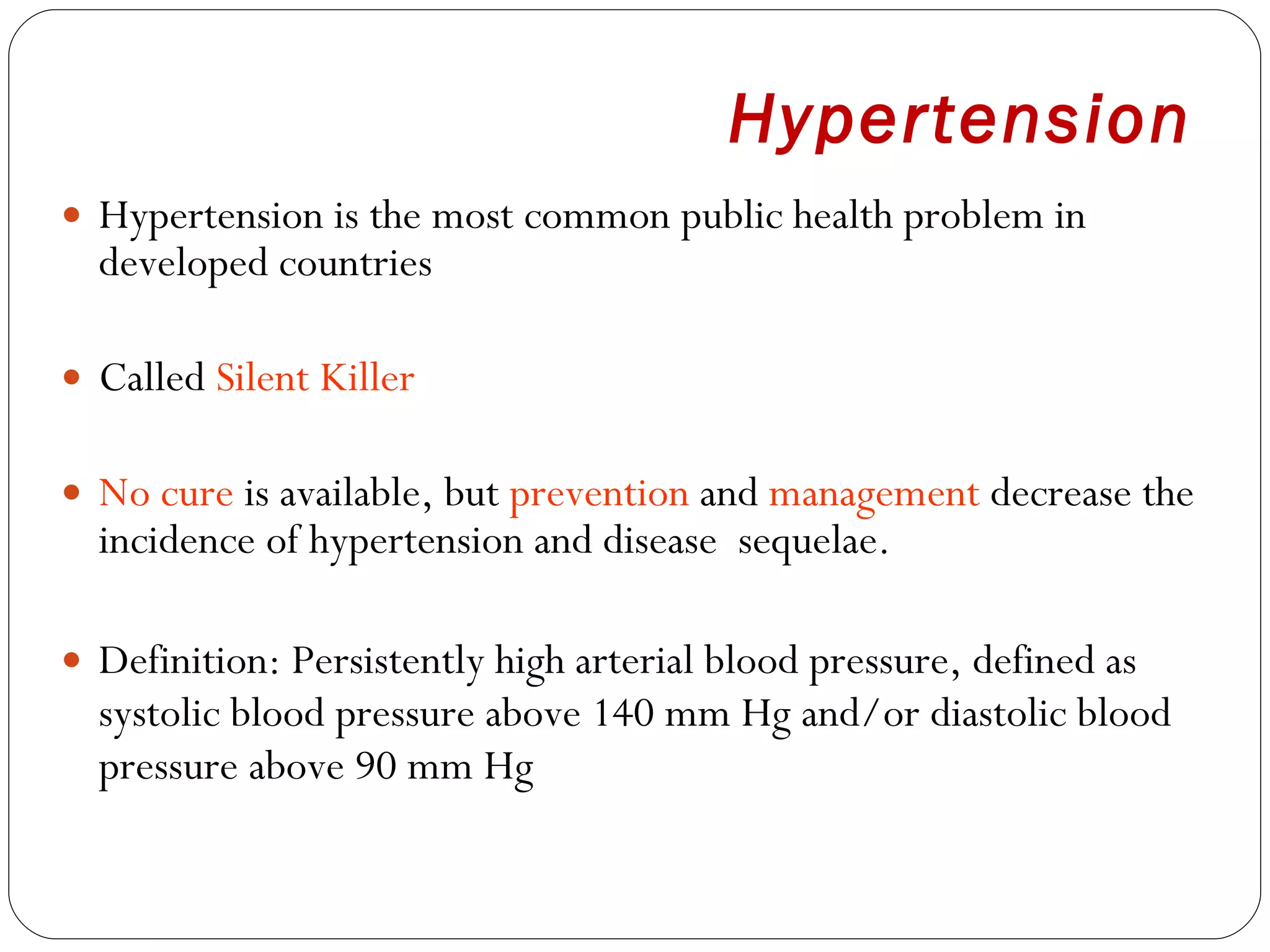 Hypertension | PPT