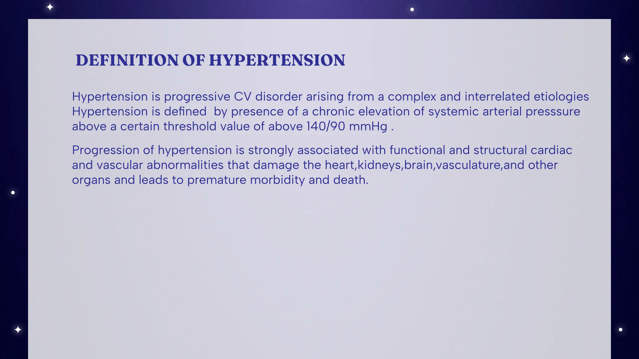 Hypertension according to latest clinical advances | PDF