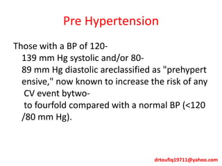 Hypertension - definitions, etiology and mechanisms | PPSX