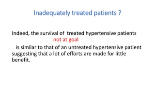 Hypertension, Non adherence to therapy | PPTX