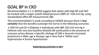 current management of hypertension in chronic kidney disease ...