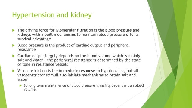 Hypertension and kidney | PPTX | Heart and Cardiovascular Diseases ...