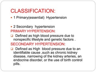 Hypertension | PPTX