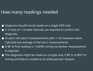 Hypertension by charts .pptx and its management with flow chart and ...