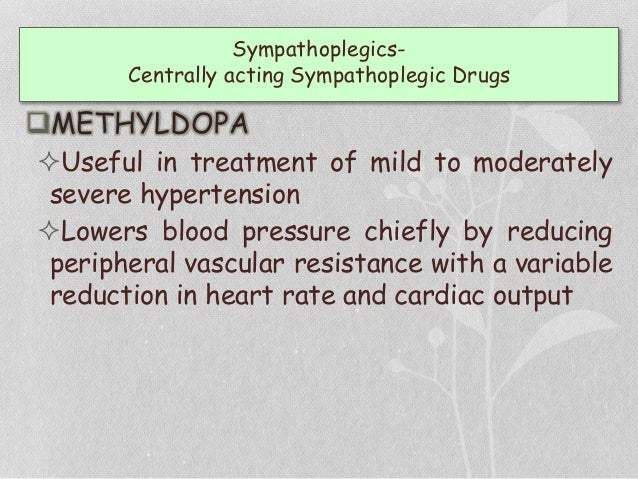 Anti hypertensive Drugs