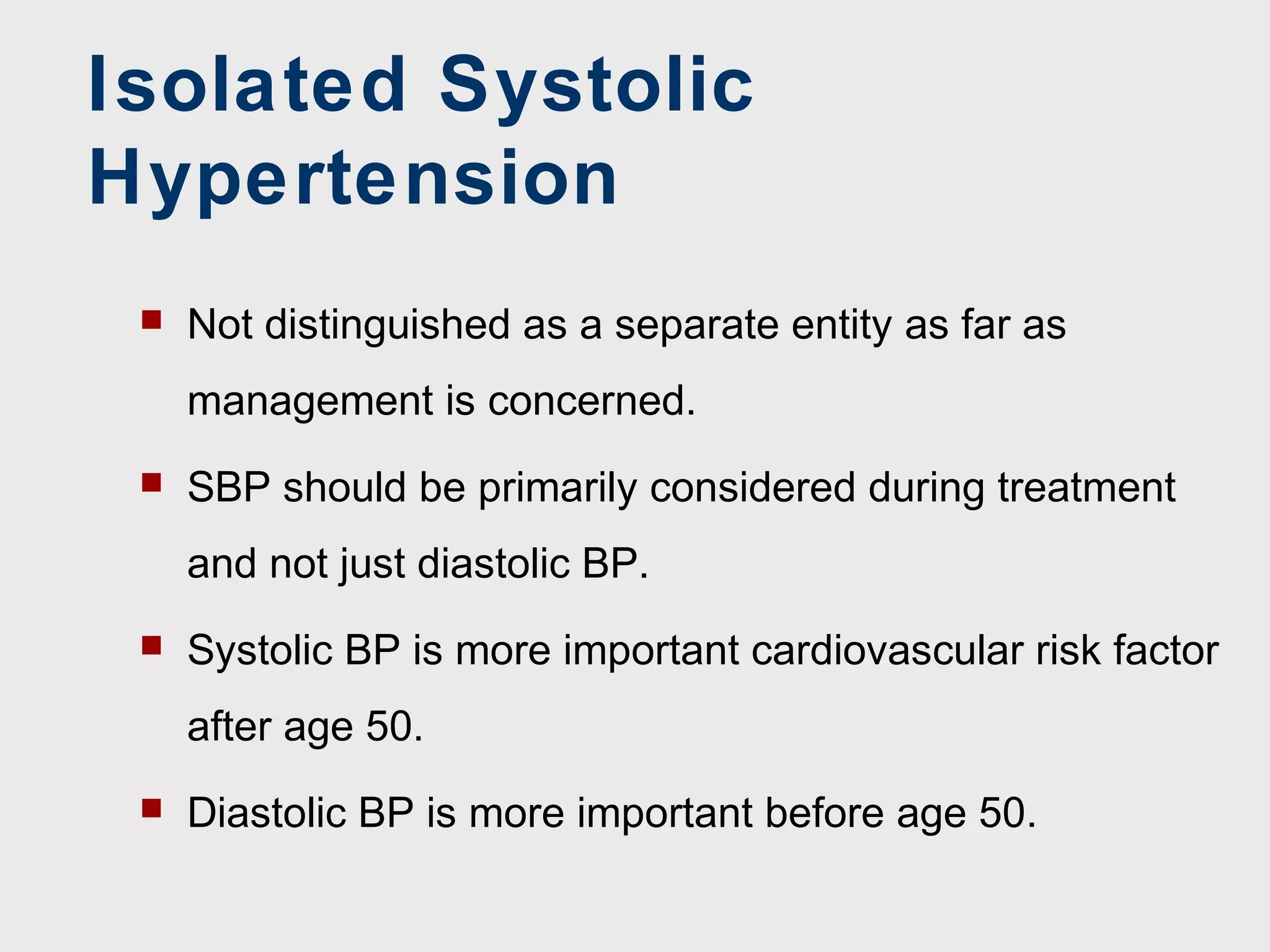 Hypertension - Approach & Management | PPT