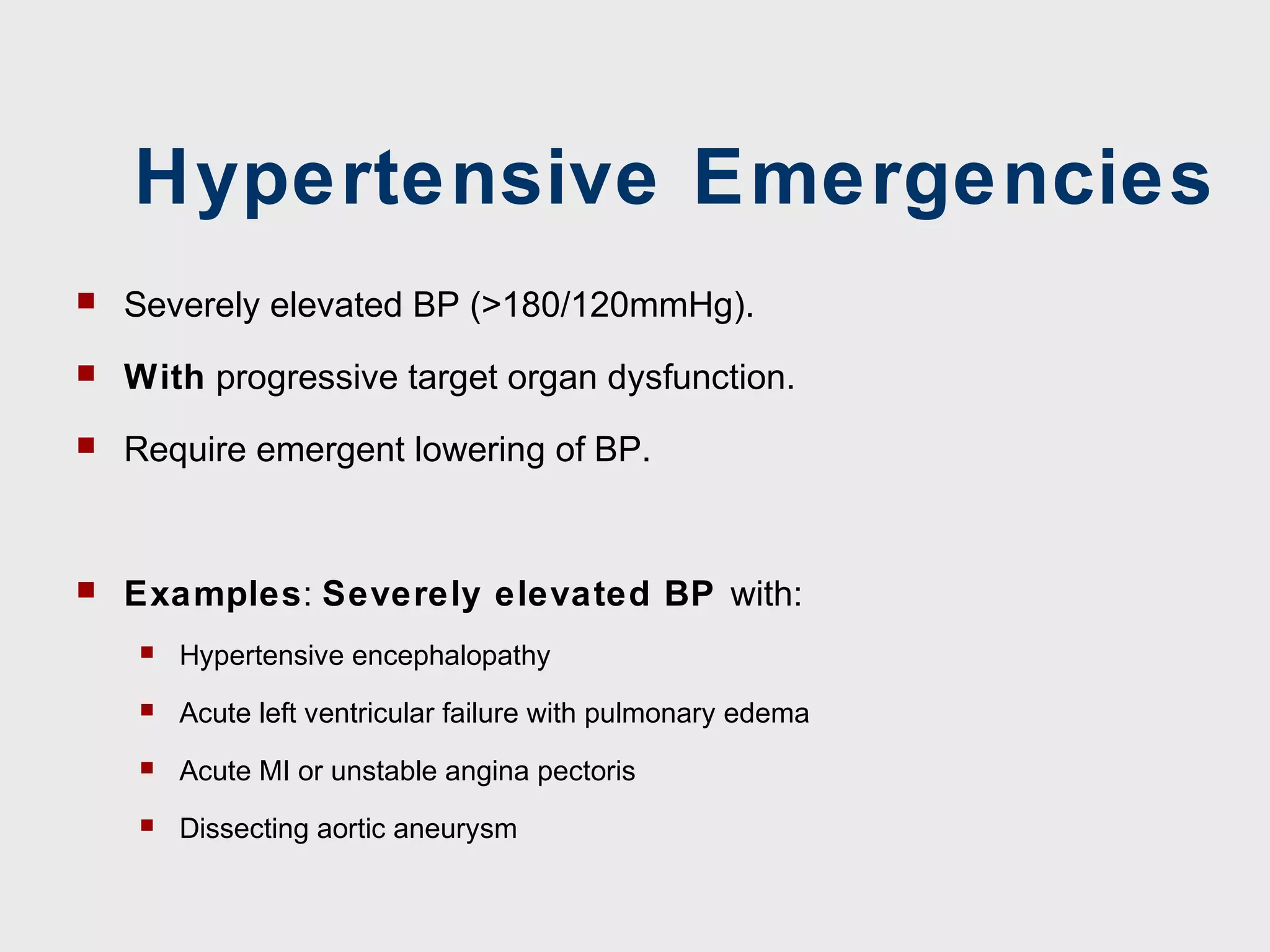 Hypertension - Approach & Management | PPT