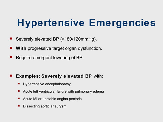 Hypertension - Approach & Management | PPT | Blood Disorders | Diseases ...