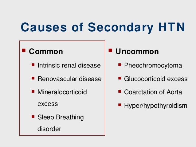 Hypertension - Approach & Management