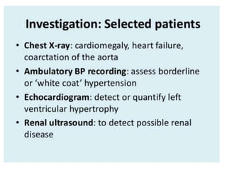 Hypertension – Clinical features and complications.pptx
