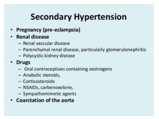 Hypertension – Clinical features and complications.pptx