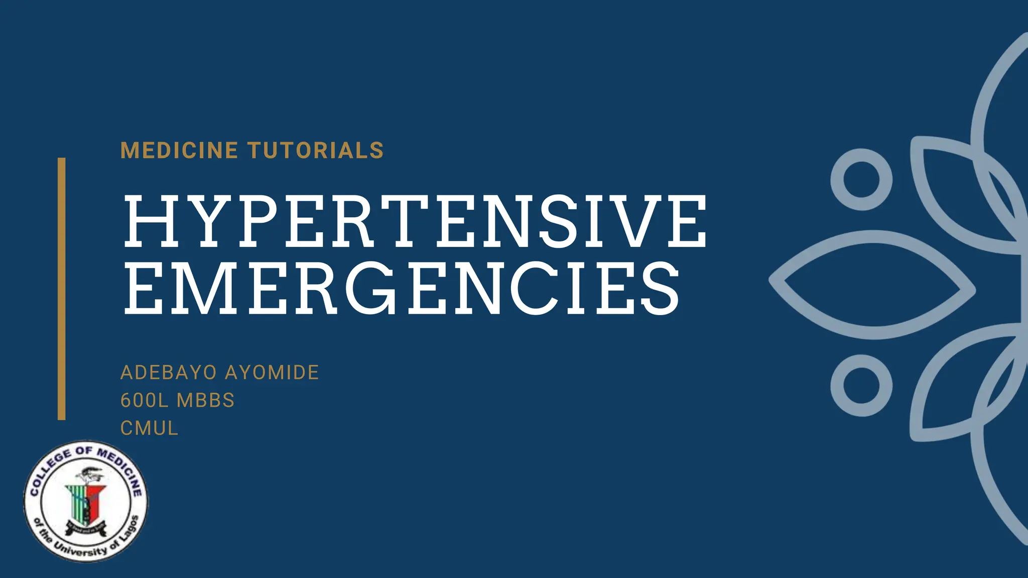 Hypertension Emergencies and their managementpptx | PPTX