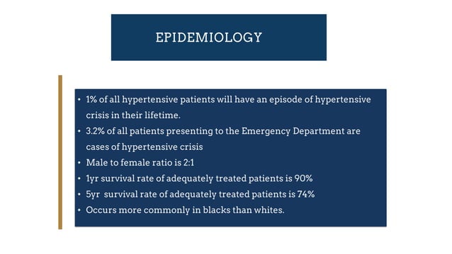 Hypertension Emergencies and their managementpptx | PPTX | Heart and ...