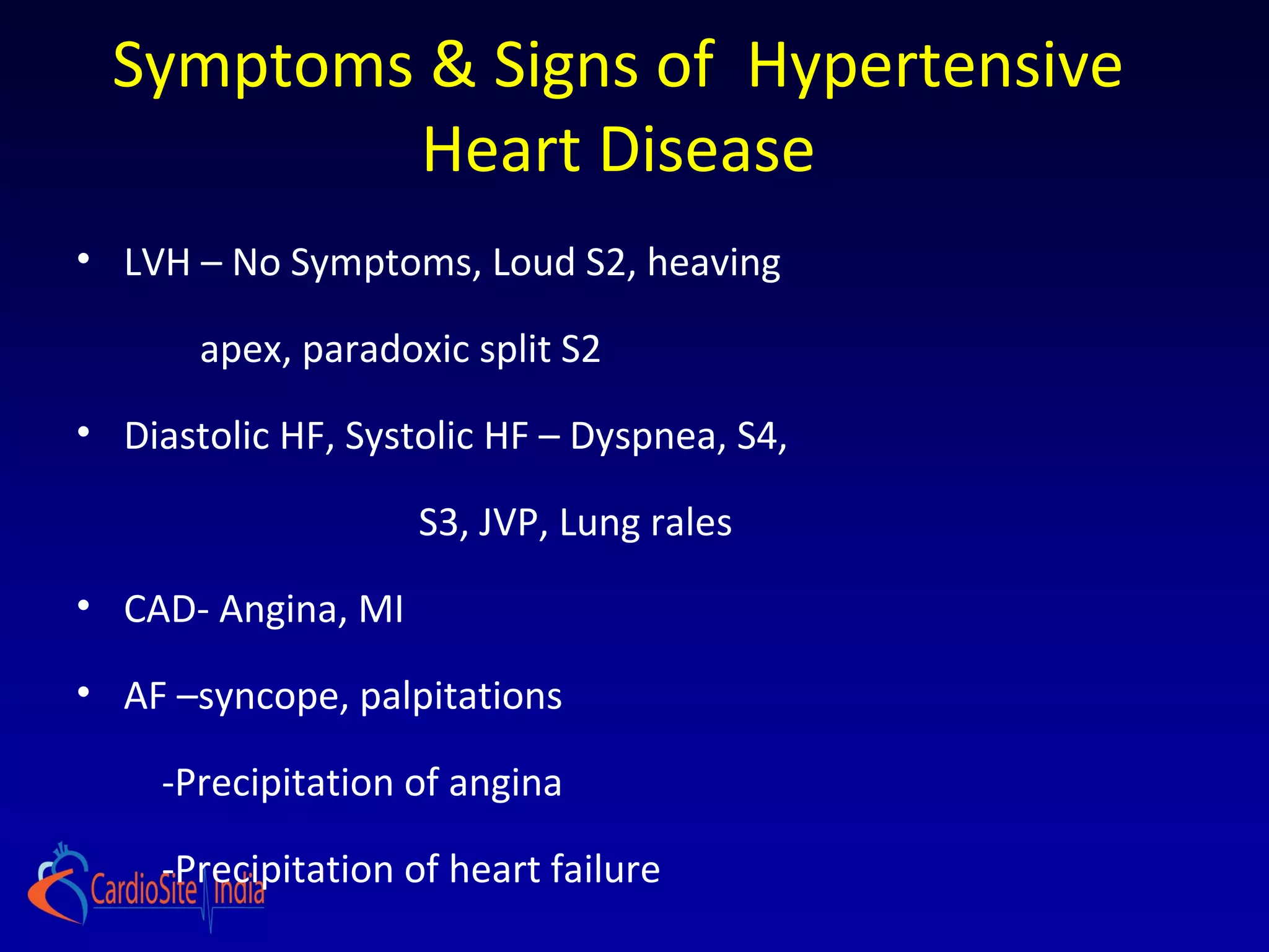 Hypertension & heart | PPT