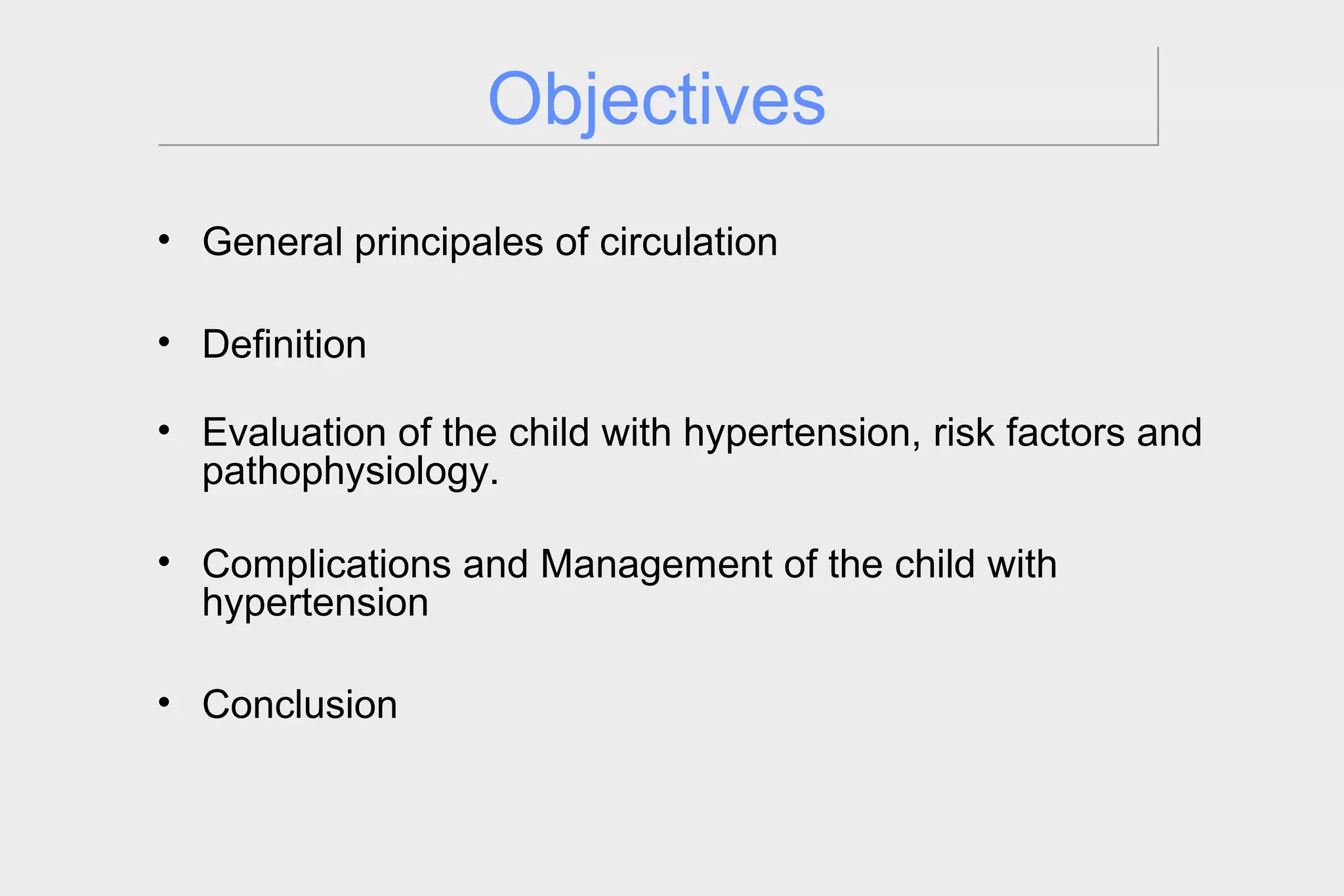 Hypertension in children | PPT