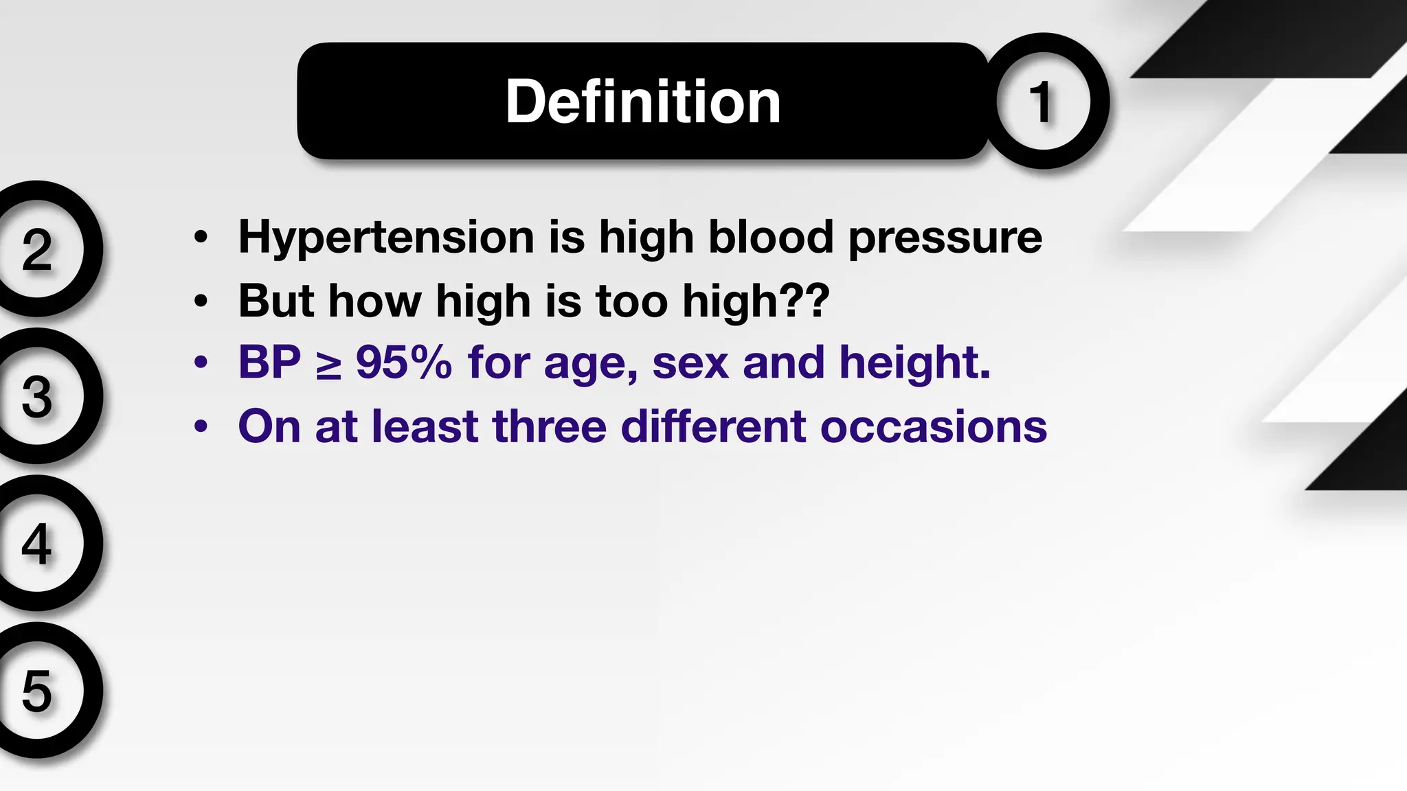 Approach to Hypertension in Paediatrics. | PDF