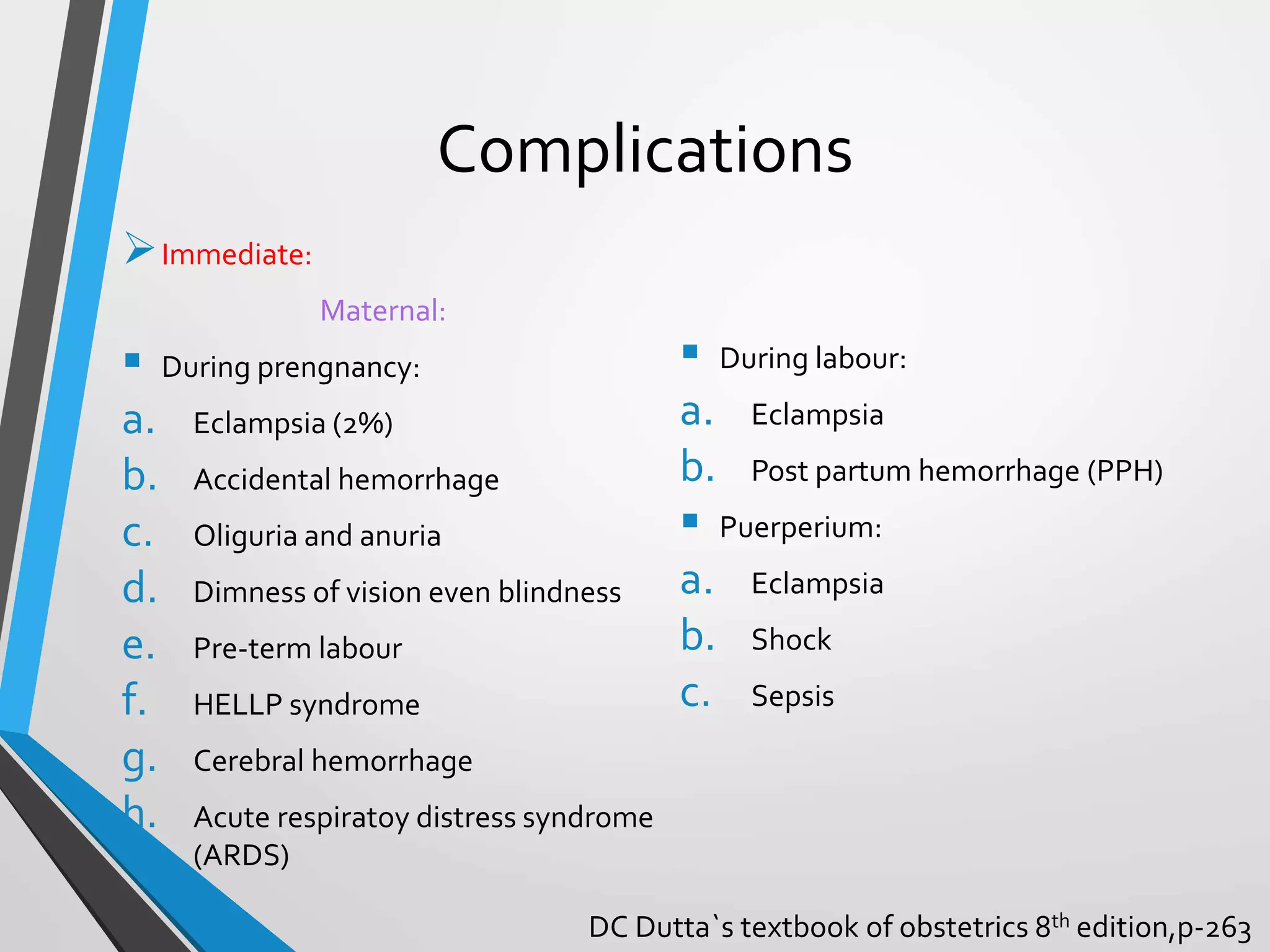 Hypertension in pregnancy | PPTX