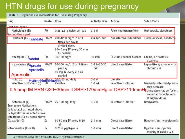 HTN in Pregnancy | PPT | Pregnancy | Reproductive Health