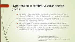 Hypertension in special situation | PPTX