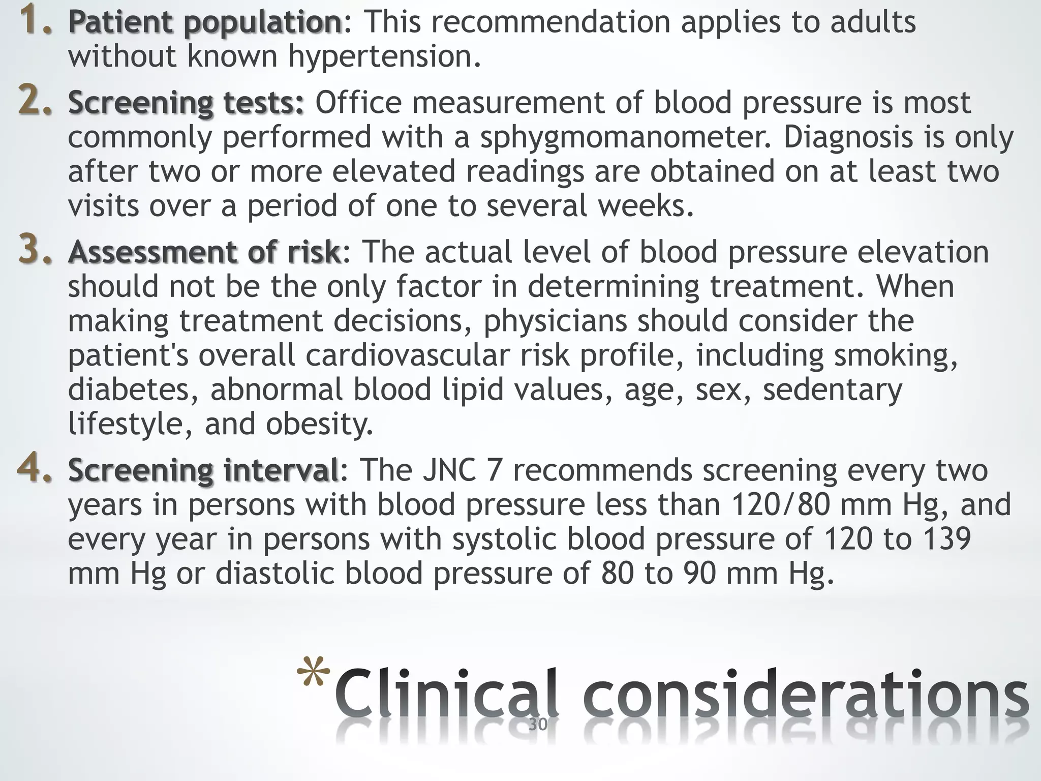 Hypertension Prevention and Control | PPTX