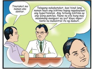 Hypertension komiks (tagalog) | PPTX