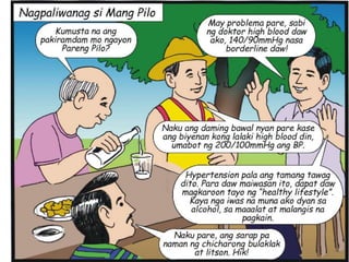 Hypertension komiks (tagalog) | PPTX