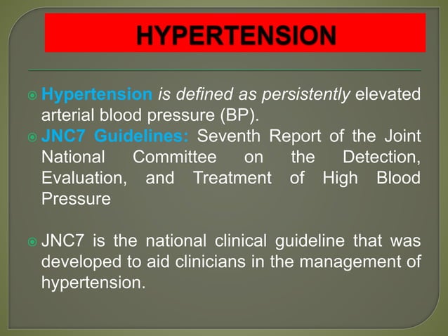 Hypertension pathophysiology | PPTX