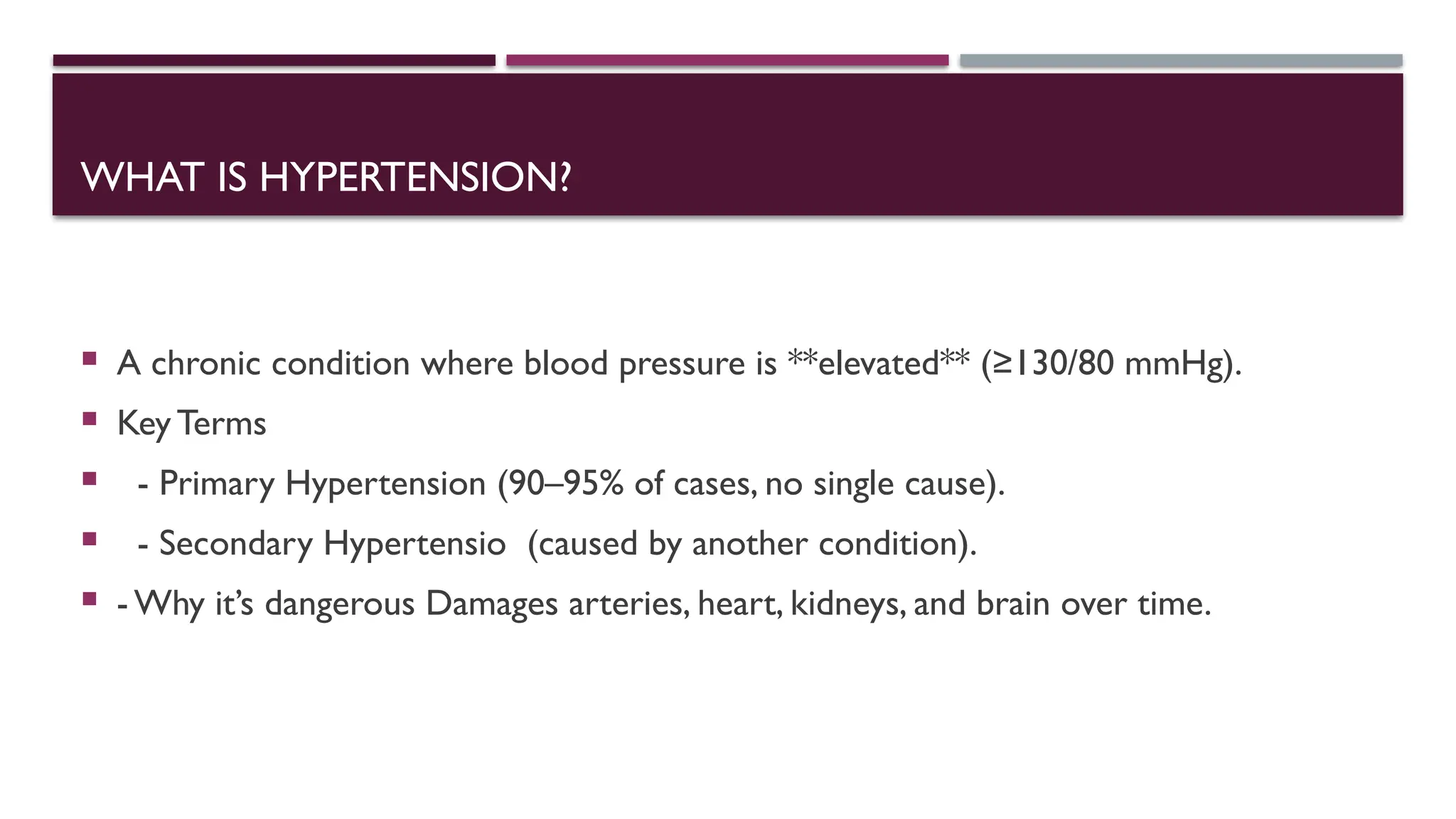 hypertension and symptoms and treatment.pptx
