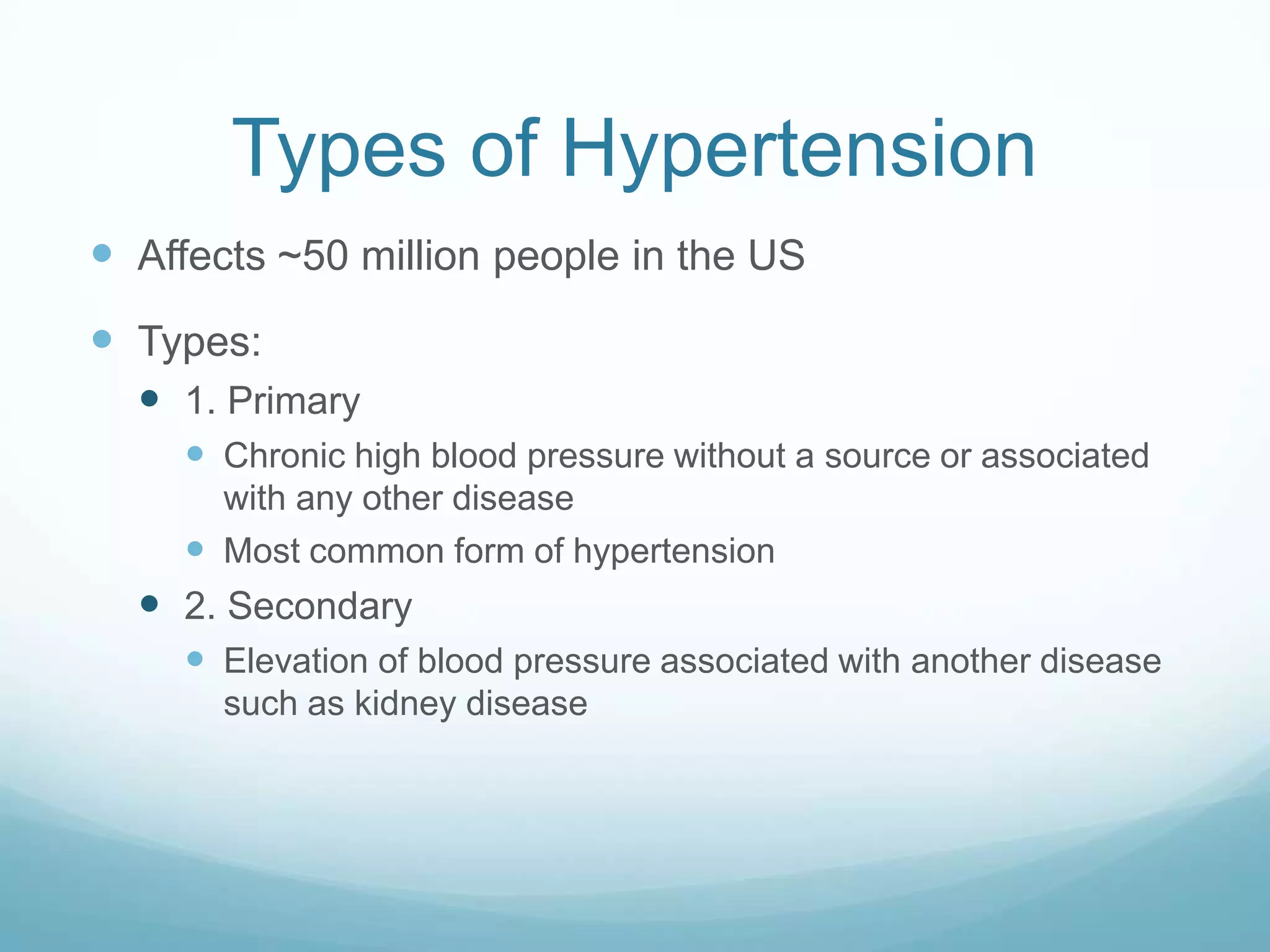 Hypertension power point | PPTX