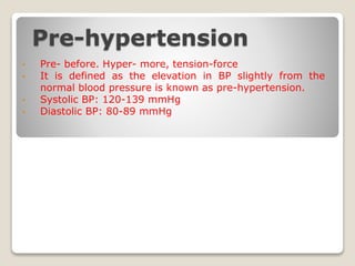 Hypertension ppt | PPTX