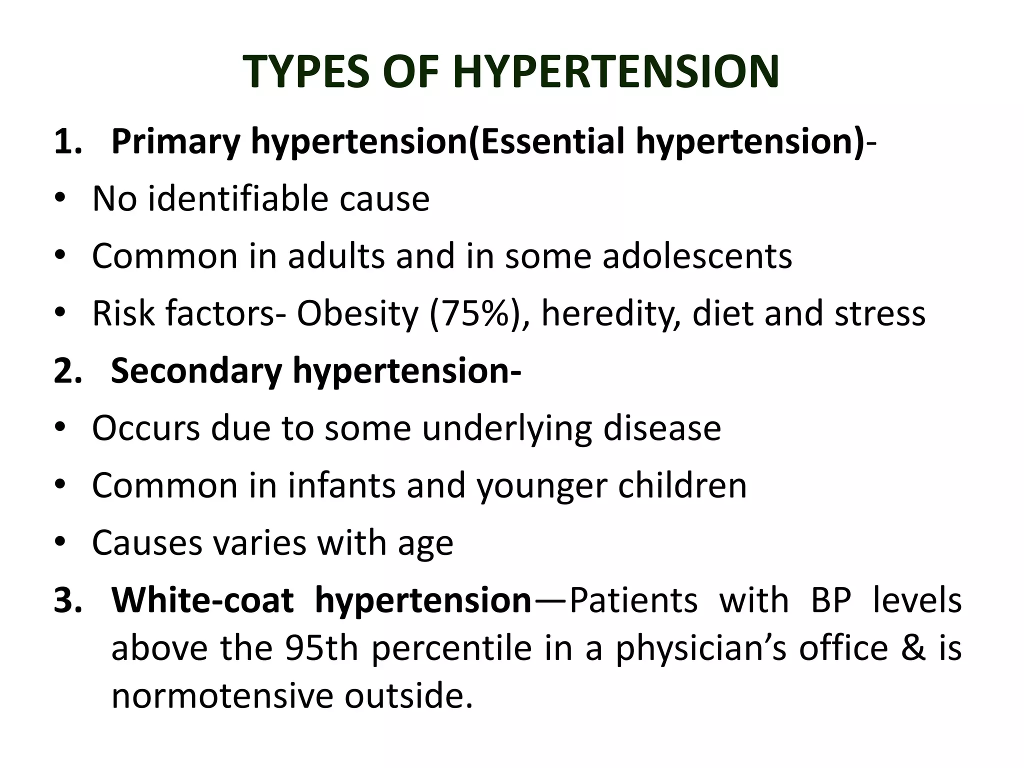 Hypertension ppt arif | PPTX | Heart and Cardiovascular Diseases ...
