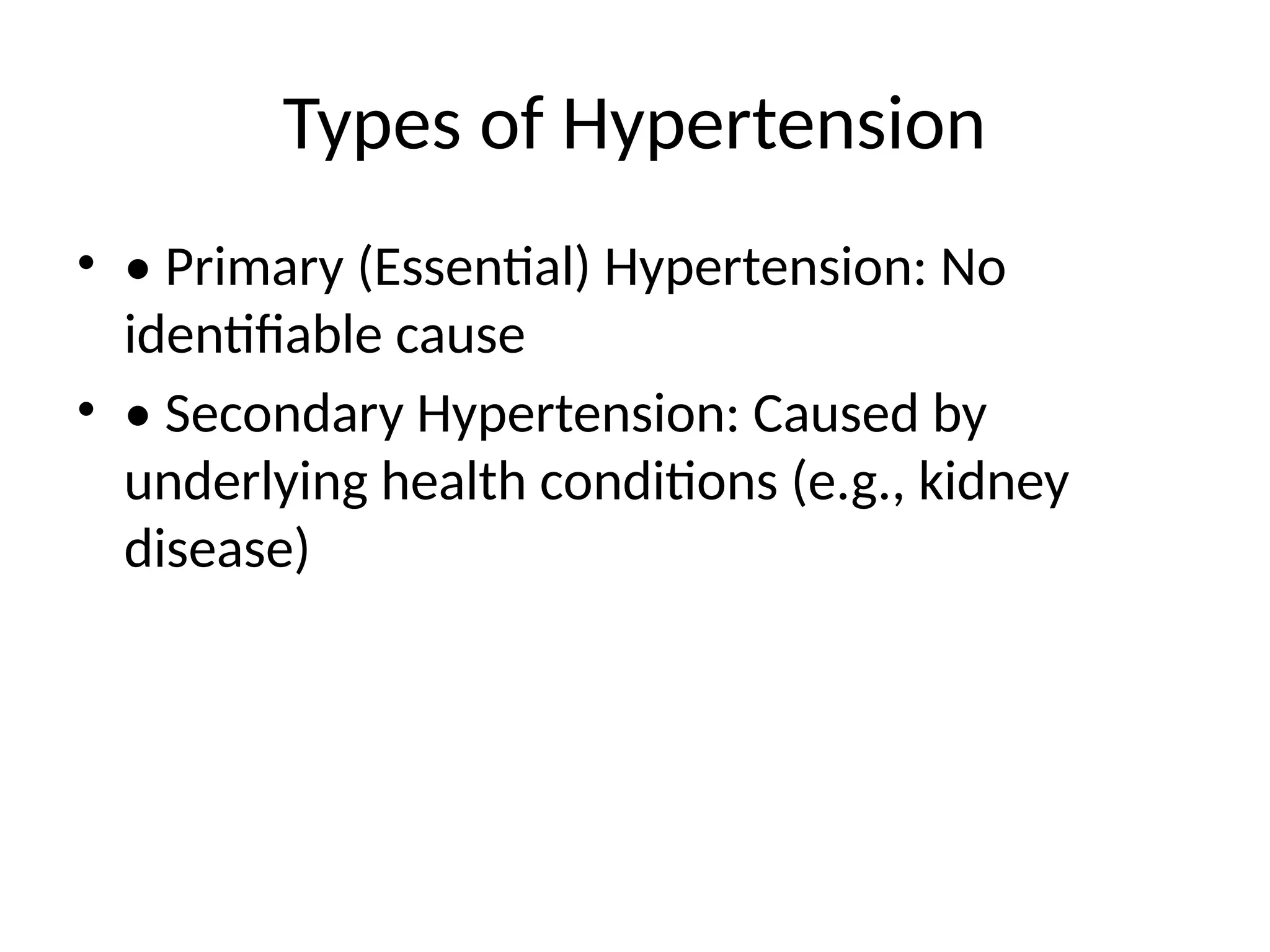 Hypertension_Presentation.pptx group five | PPT